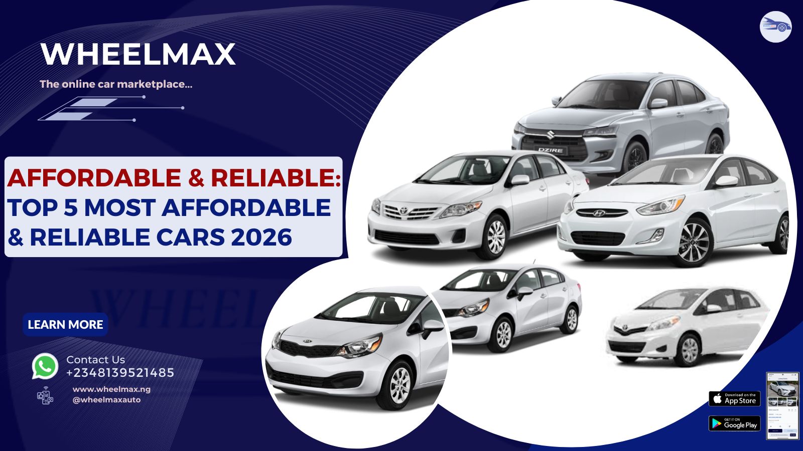 Top 5 Most Affordable & Reliable Cars for 2026 | Wheelmax Knowledge Base